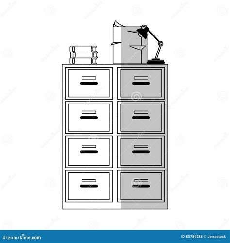 Icône de classeur illustration de vecteur Illustration du documents