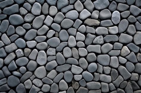 Premium Ai Image Cobblestone Sidewalk Texture Ai Generative