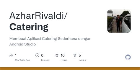 GitHub AzharRivaldi Catering Membuat Aplikasi Catering Sederhana