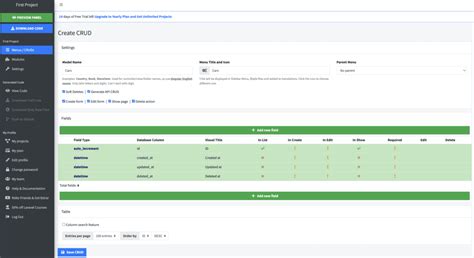 quick admin panel alternative flatlogic web application generator