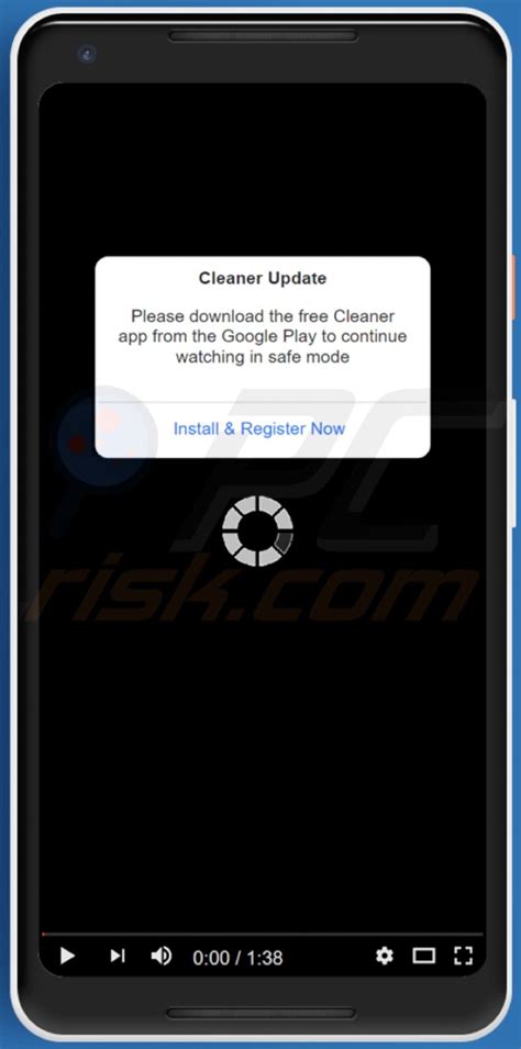 Cleaner Update Pop Up Scam Android Removal And Recovery Steps Updated