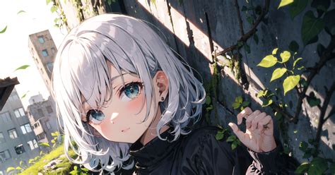 Aiart Girl Beautiful Girl 廃墟 Pixiv
