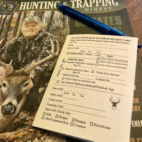 Pennsylvania Deer Hunters Report Your Harvest To Help With Deer