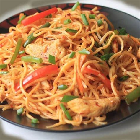 Schezwan Chicken Noodles Artofit
