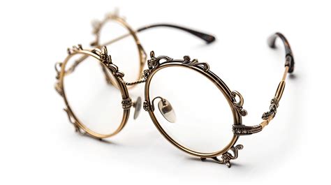 Premium Photo Vintage Eye Glass Frame With Ornate Detailing