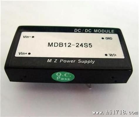 12W 24V转5V2 4A 24S5 DC DC 电源模块 降压模块图片 高清图 细节图 杭州美赞电子有限公司 维库仪器仪表网