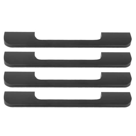 Poignée de tiroir simple moderne poignée de porte en alliage de Zinc armoires résistantes pour