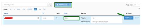 how to add an mx record in cpanel