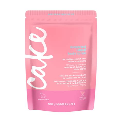 Demerara Sugar Oil Body Scrub Body Care Raw Tahitian Coconut