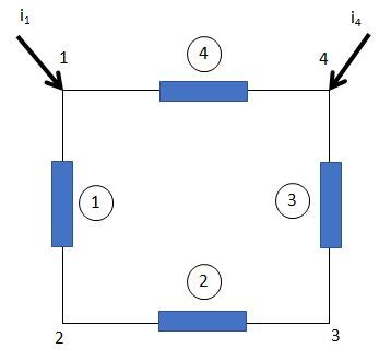 Using FEA Problem 3 Consider A Four Resistor System Depicted Below 1 Write Out The Element