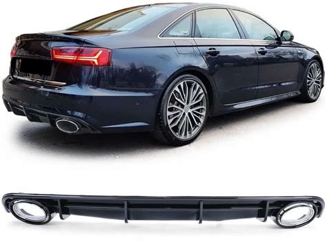 Black Abs Audi A6 C7 Rs6 Diffuser 2012 2013 2014 2015 At Best Price In