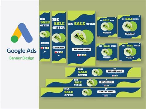 Full Set Professional Google Display Ads Banner Upwork