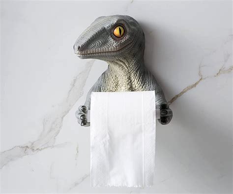 Velociraptor Toilet Paper Holder
