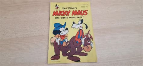MICKY MAUS Das Bunte Monatsheft Band 2 1952 Original Erstauflage Z