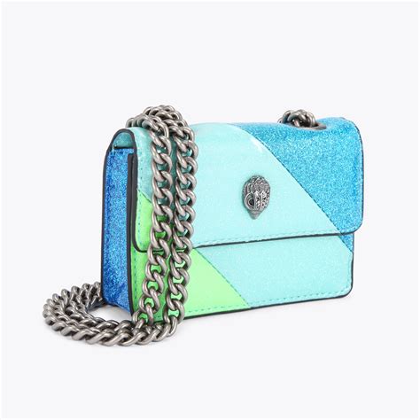 Micro Kensington Green Micro Cross Body Bag By Kurt Geiger London