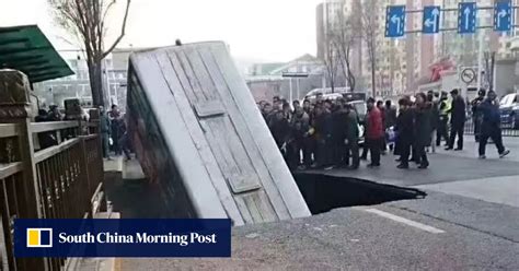 Six Dead And Four Missing After Sinkhole Swallows Bus In Western China