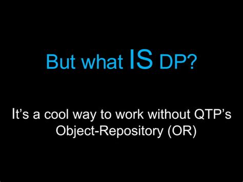Qtp Descriptive Programming Ppt