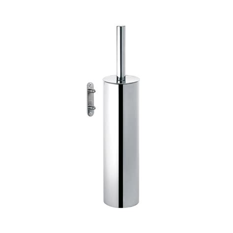 Edera Plus Porte Brosse Wc Mural Chrome Gedy
