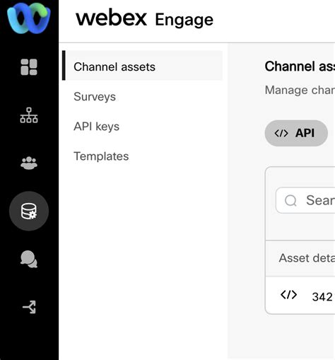 In App Bot And Engage Integration Webex Connect Partner Developer