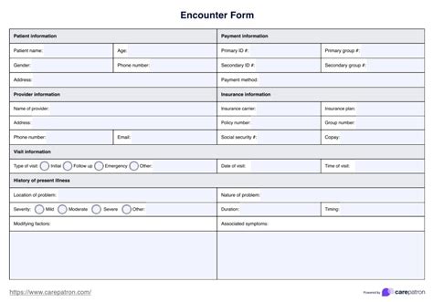 Encounter Form