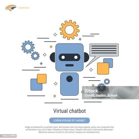 Virtual Chatbot Vector Concept向量圖形及更多事件圖片 事件 互聯網 互聯網機器人 Istock