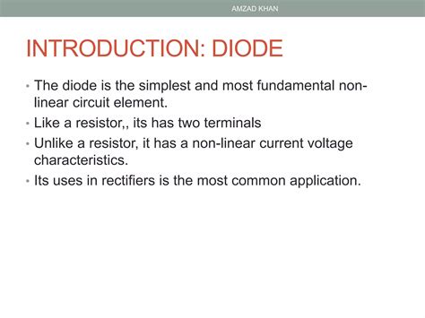 Topic Diode PPT