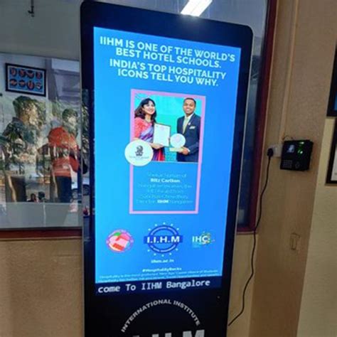 Floor Stand Indoor Advertising Display