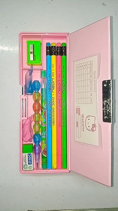 Stationerynew Pink Stationeryasmrasmr Stationery20s Pencil Stationery Caseschool Supplies