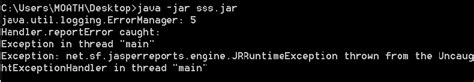 Jasper Report Not Working When I Run It From Executable Jar File