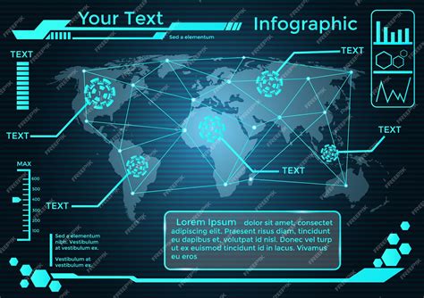 Premium Vector World Map Of Communication By Vector