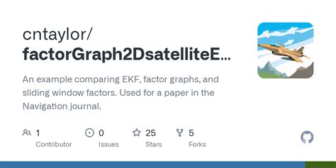 Github Cntaylorfactorgraph2dsatelliteexample An Example Comparing