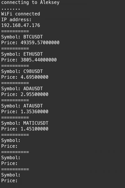 Esp 8266 выдаёт ошибку Deserializejson Failed Emptyinput Аппаратная