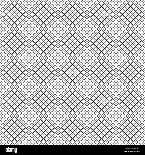 Geometrical Seamless Square Pattern Background Black And White Abstract Vector Graphic From