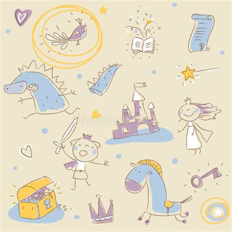 Livro Da História Das Crianças Ilustração do Vetor Ilustração de pintura princesa