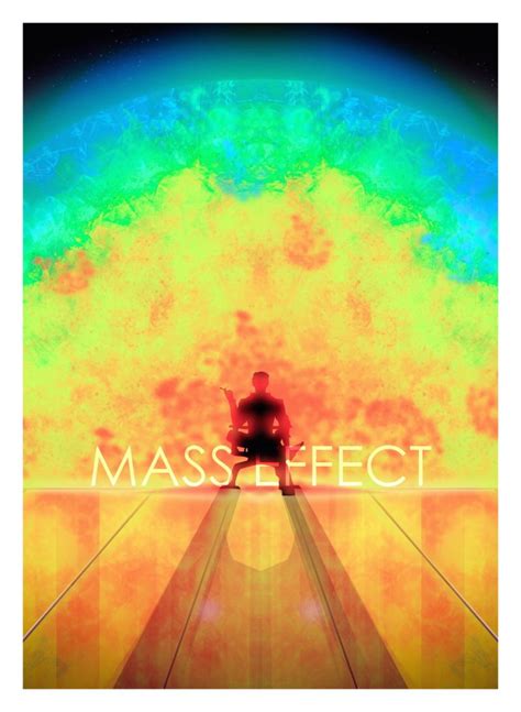 Mass Effect Poster By Lazare Gvimradze