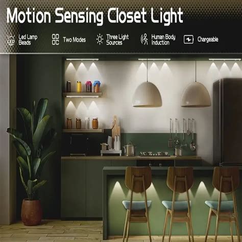 Dorkeri Ponno Led Motion Sensor Cabinet Light 💡