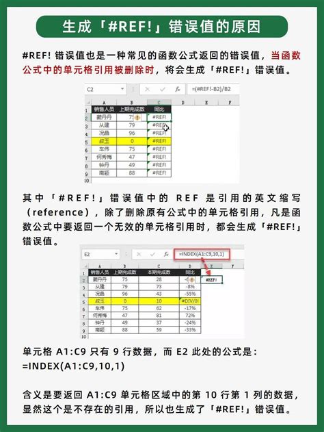 8种excel公式错误and解决方法，看这一篇就够了！ 哔哩哔哩
