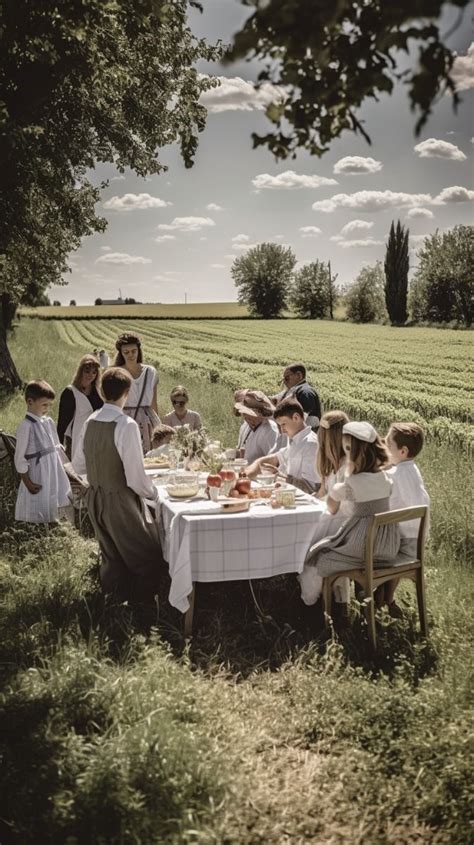 Счастливая семья за столом