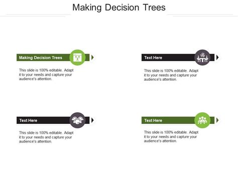 Making Decision Trees Ppt Powerpoint Presentation Slides Objects Cpb