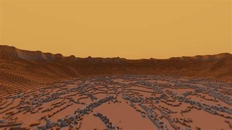 Minecraft Mars Crater 3d Model By Allanromanreyes On Thangs