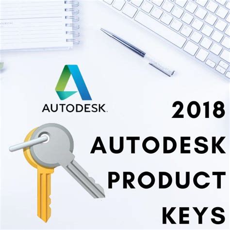 2018 Product Keys For Autodesk Products Learn