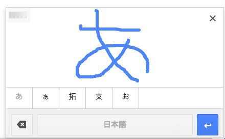 手寫功能 Google 輸入工具