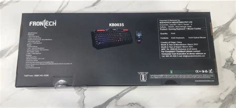 Frontech Gaming Keyboard Mouse At Rs 2000 Gaming Keyboard In