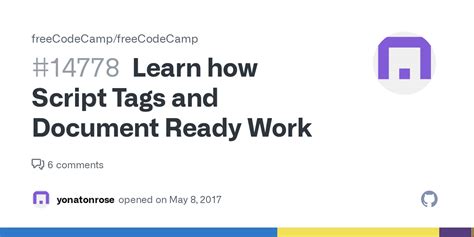 learn how script tags and document ready work · issue 14778