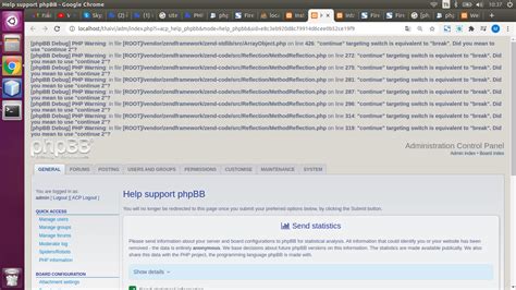 ติดตั้ง Phpbb 325 แล้วขึ้นเตือนเกี่ยวกับ Zendframework เว็บบอร์ด Php เว็บส่งเสริมการเรียนรู้