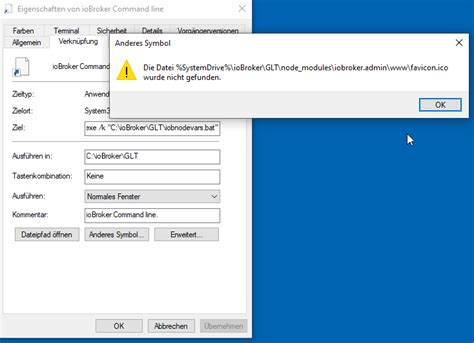iob fav icon nicht mehr vorhanden · issue 2183 · iobroker iobroker