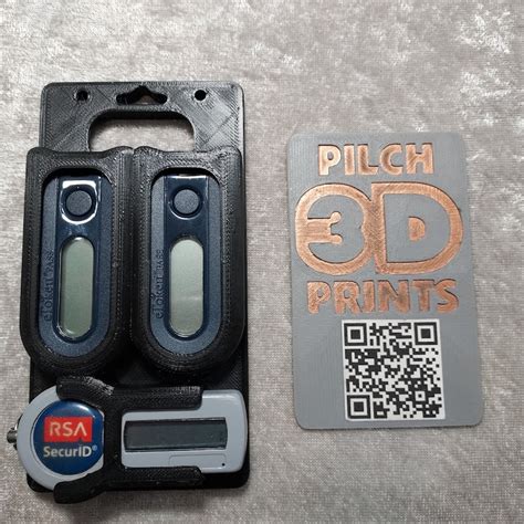 Dual Rsa Token And Badge Holder Etsy