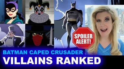 Batman Caped Crusader Villains Ranked Harley Quinn Penguin Joker