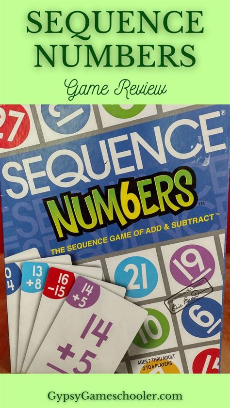 Sequence Numbers Game Review