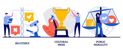 생물 윤리 문화상 작은 사람들과 공공 도덕 개념 인간과 자연 문제 추상 벡터 일러스트 세트 철학과 생명 과학 윤리적 의학 문제 은유 개념에 대한 스톡 벡터 아트 및 기타